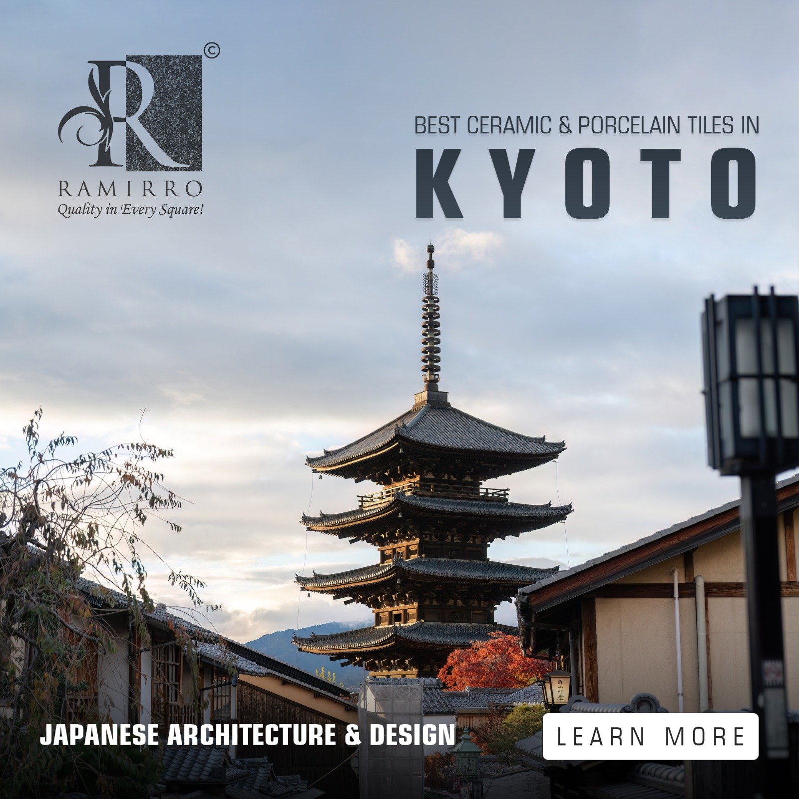 Best Tiles in Kyoto: Ceramic & Porcelain for Japanese Architecture ...